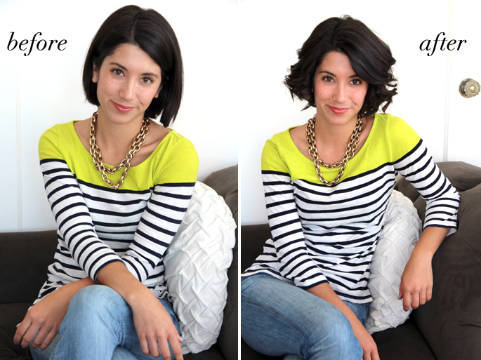 hair tutorial: wavy bob - This Time Tomorrow